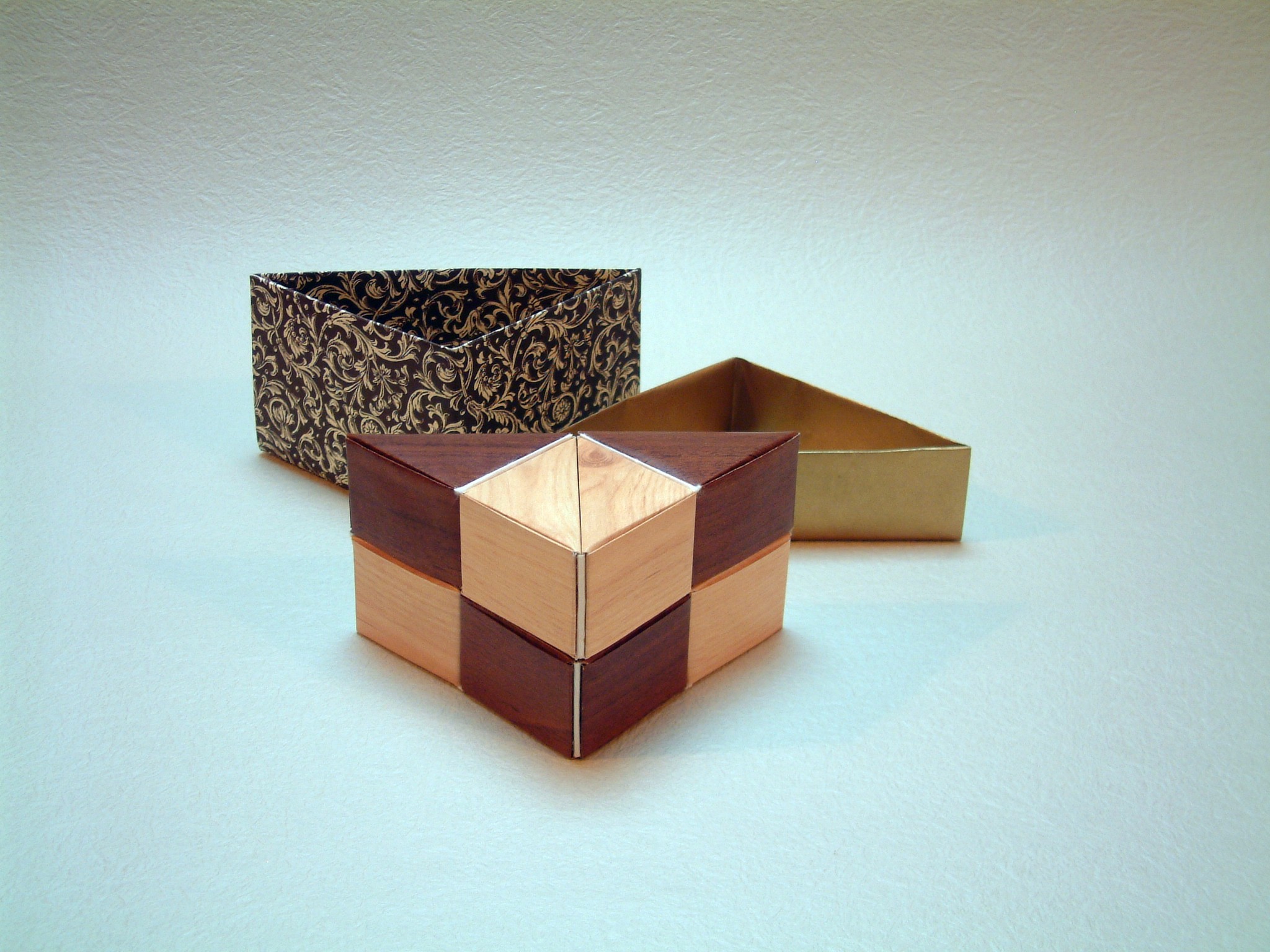 Triangular box and Wedge Flexicube | David Brill