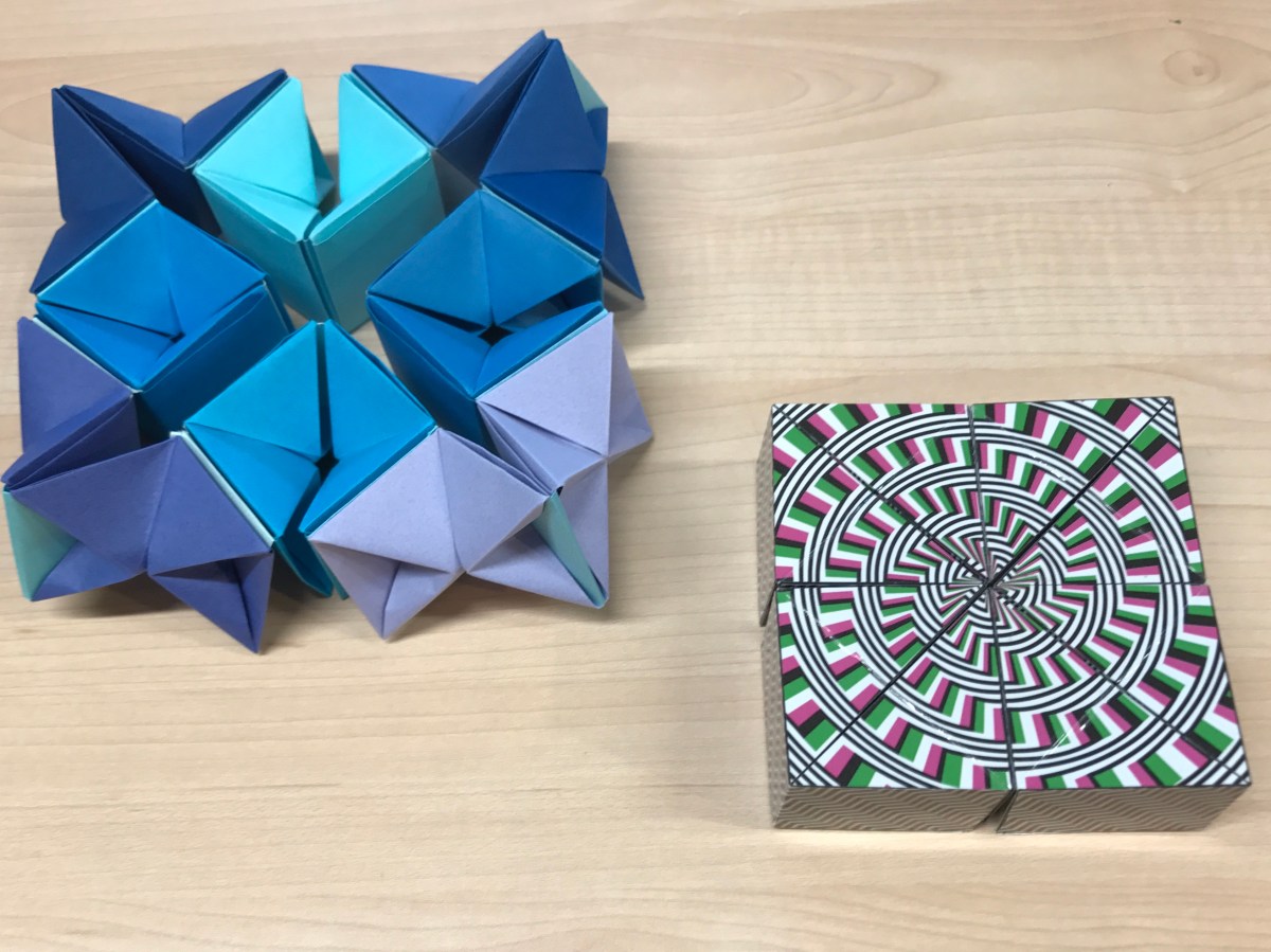 Origami Cube One Sheet How To Make An Easy Origami Cube (Modular)