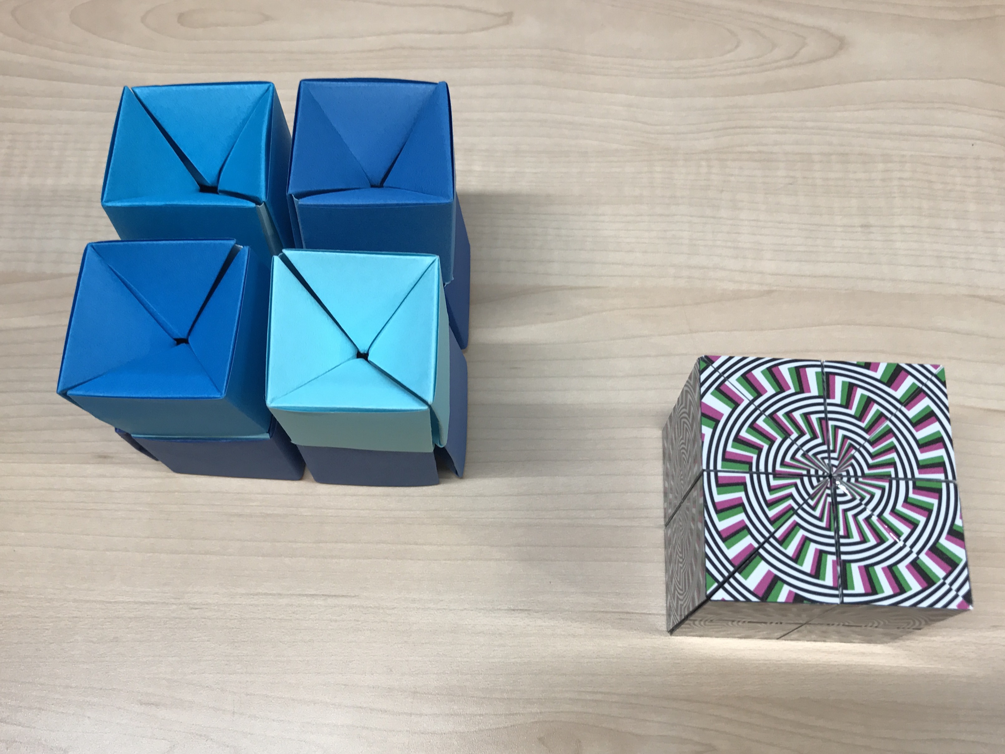 More flexing cubes | David Brill