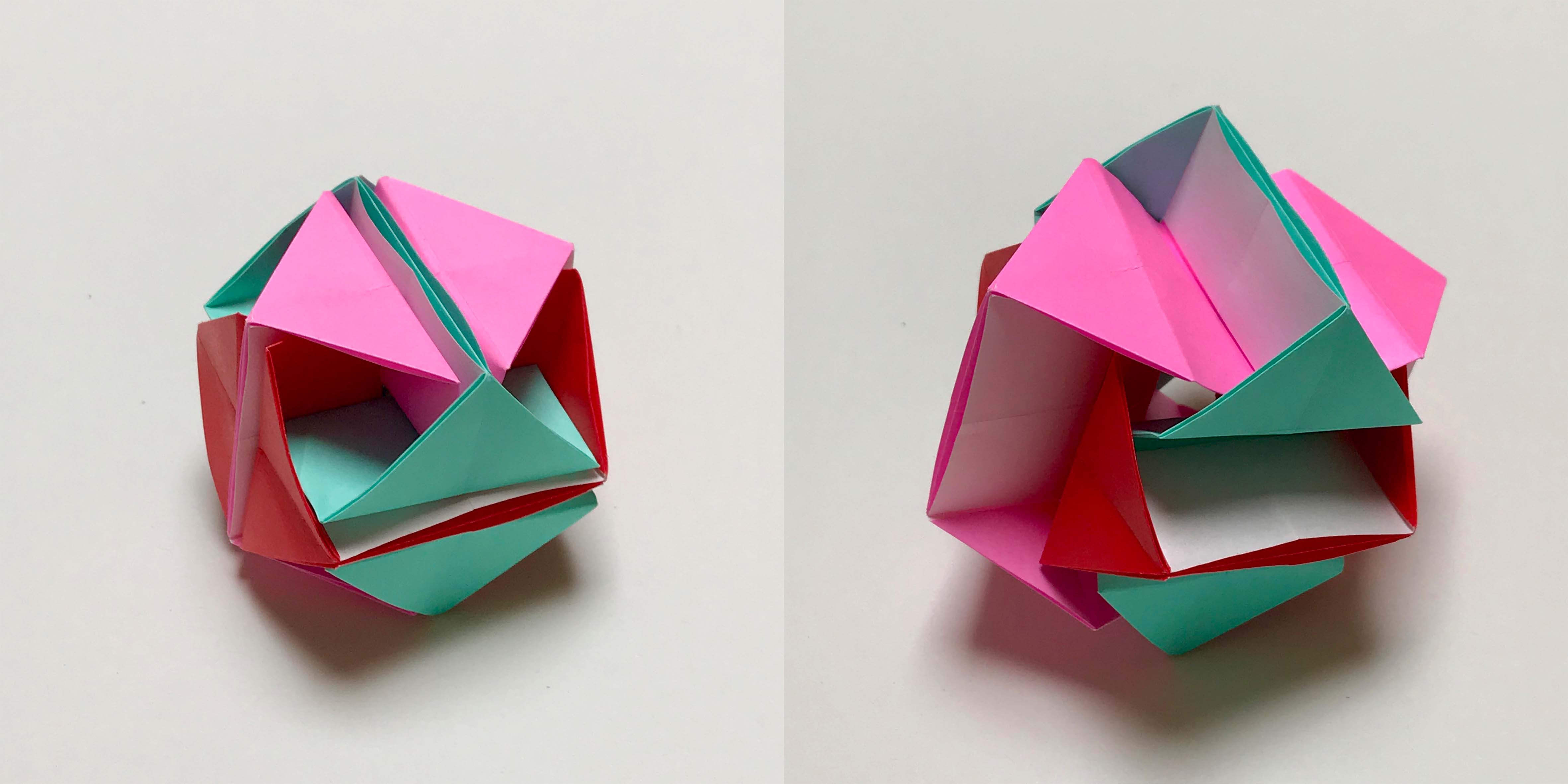 New origami diagrams | David Brill